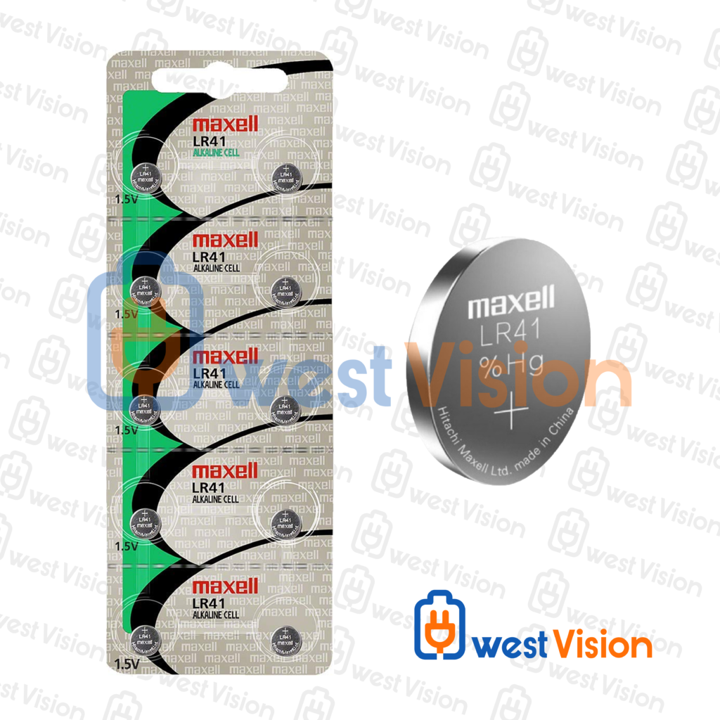 LR41 PILA TIPO BOTON 1.5v MAXELL - West Visión Perú S.A.C || Baterías y pilas y en general